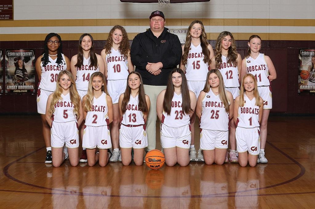 JV Girls Basketball - The Carolina Academy