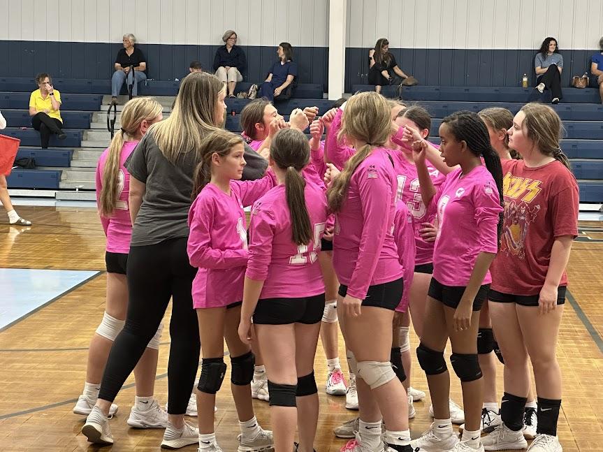 JV Volleyball Took The Win Against Lee Academy - The Carolina Academy